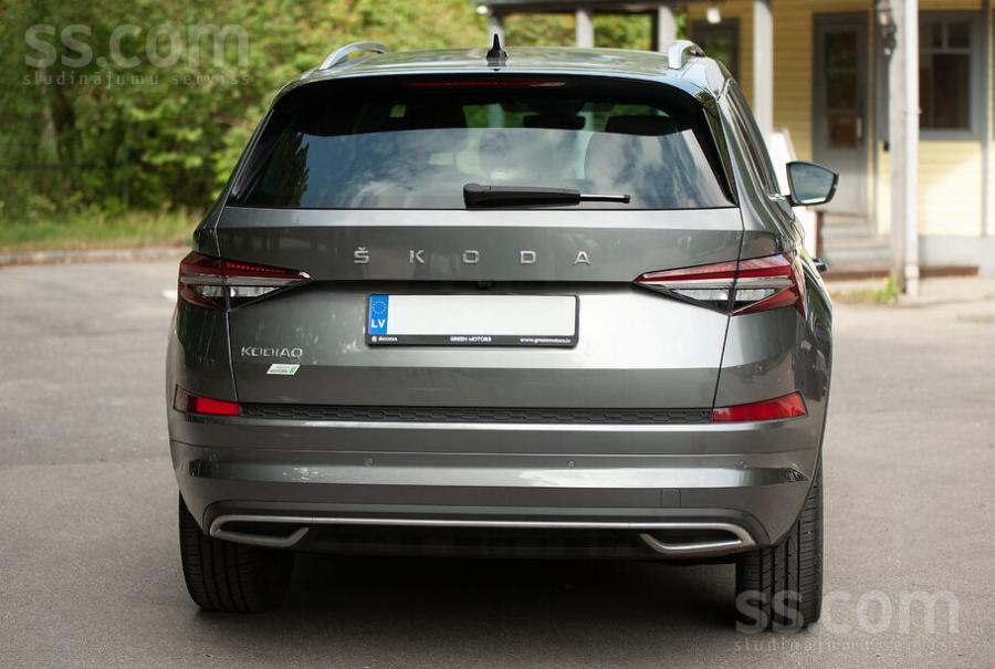 Серый Шкода Kodiaq 2022 в Рига, объемом двигателя 1.50 л и пробегом 34 тыс. км за 30990 €, фото 8 на AUTOMOTO.COM.LV