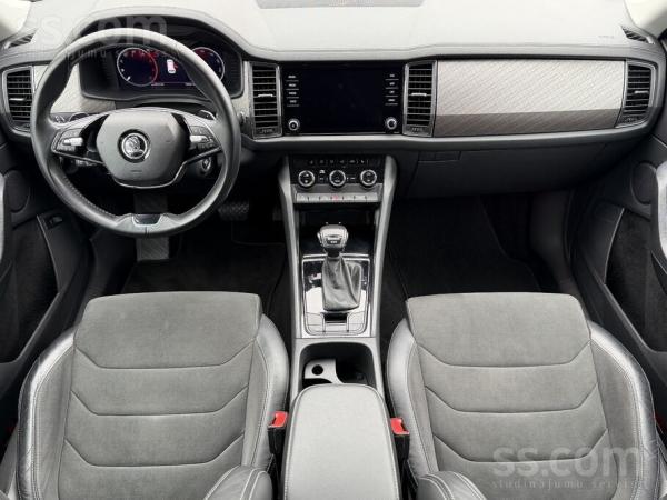 Pelēks Skoda Kodiaq 2022 Rīga, ar dzinēja tilpumu 2.00 L un nobraukumu 197 tūkst. km par 23990 €, foto 5 vietnē AUTOMOTO.COM.LV