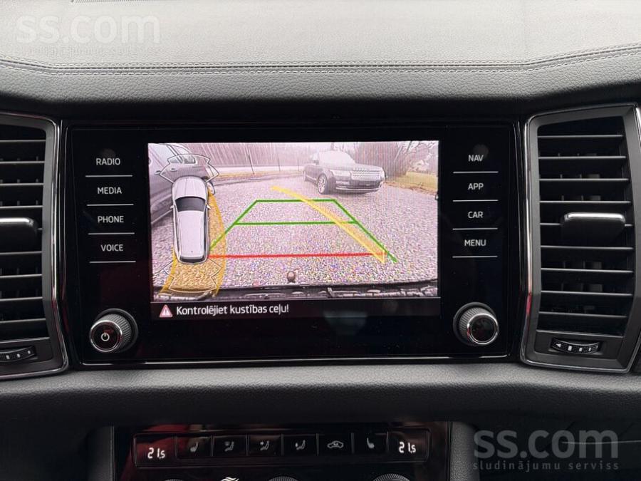 Серый Шкода Kodiaq 2022 в Рига, объемом двигателя 2.00 л и пробегом 197 тыс. км за 23990 €, фото 17 на AUTOMOTO.COM.LV