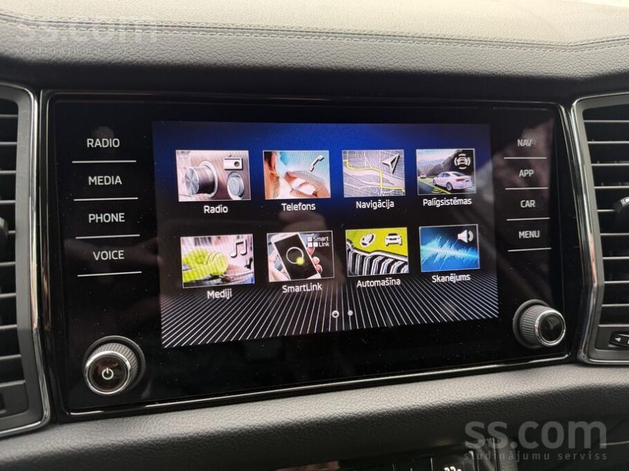 Серый Шкода Kodiaq 2022 в Рига, объемом двигателя 2.00 л и пробегом 197 тыс. км за 23990 €, фото 21 на AUTOMOTO.COM.LV