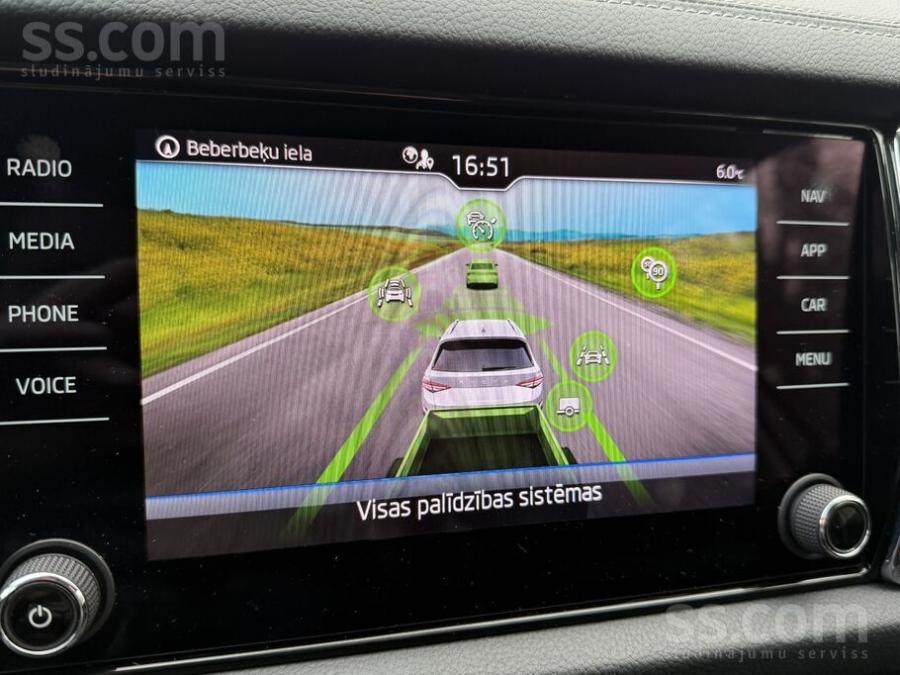 Серый Шкода Kodiaq 2022 в Рига, объемом двигателя 2.00 л и пробегом 197 тыс. км за 23990 €, фото 25 на AUTOMOTO.COM.LV