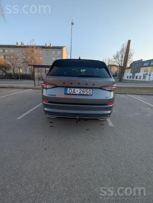 Серый Шкода Kodiaq 2022 в Мадона, объемом двигателя 2.00 л и пробегом 76 тыс. км за 28700 €, фото 6 на AUTOMOTO.COM.LV