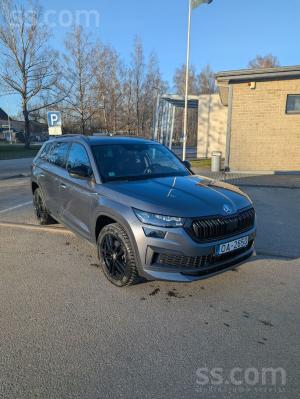 Серый Шкода Kodiaq 2022 в Мадона, объемом двигателя 2.00 л и пробегом 76 тыс. км за 28700 €, фото 8 на AUTOMOTO.COM.LV