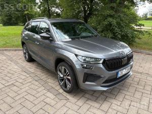 Pelēks Skoda Kodiaq 2022 Rīga, ar dzinēja tilpumu 2.00 L un nobraukumu 134 tūkst. km par 33500 €, foto 1 vietnē AUTOMOTO.COM.LV