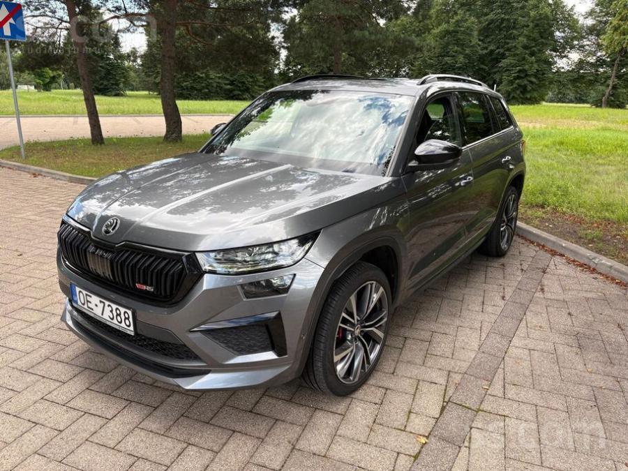 Pelēks Skoda Kodiaq 2022 Rīga, ar dzinēja tilpumu 2.00 L un nobraukumu 134 tūkst. km par 33500 €, foto 3 vietnē AUTOMOTO.COM.LV