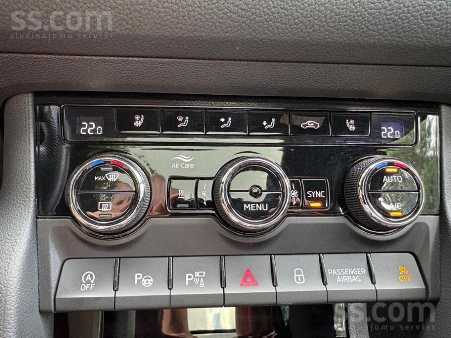 Pelēks Skoda Kodiaq 2022 Rīga, ar dzinēja tilpumu 2.00 L un nobraukumu 134 tūkst. km par 33500 €, foto 13 vietnē AUTOMOTO.COM.LV