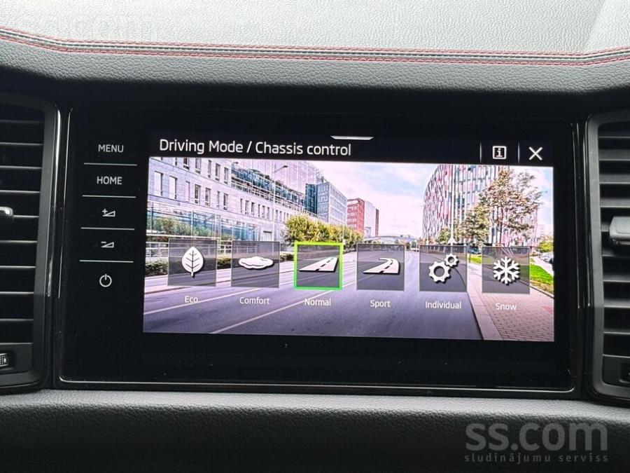 Pelēks Skoda Kodiaq 2022 Rīga, ar dzinēja tilpumu 2.00 L un nobraukumu 134 tūkst. km par 33500 €, foto 14 vietnē AUTOMOTO.COM.LV