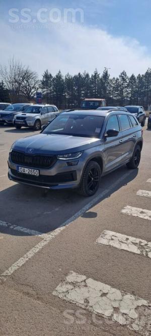 Grey Skoda Kodiaq 2022 in Madona, with an engine capacity of 2.00 L and mileage of 73 thousand km for 34000 €, photo 4 on AUTOMOTO.COM.LV