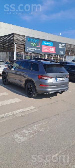 Grey Skoda Kodiaq 2022 in Madona, with an engine capacity of 2.00 L and mileage of 73 thousand km for 34000 €, photo 5 on AUTOMOTO.COM.LV