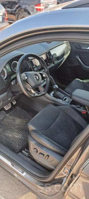 Grey Skoda Kodiaq 2022 in Madona, with an engine capacity of 2.00 L and mileage of 73 thousand km for 34000 €, photo 6 on AUTOMOTO.COM.LV