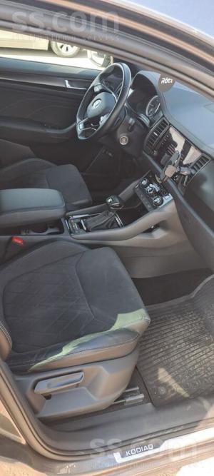 Grey Skoda Kodiaq 2022 in Madona, with an engine capacity of 2.00 L and mileage of 73 thousand km for 34000 €, photo 7 on AUTOMOTO.COM.LV