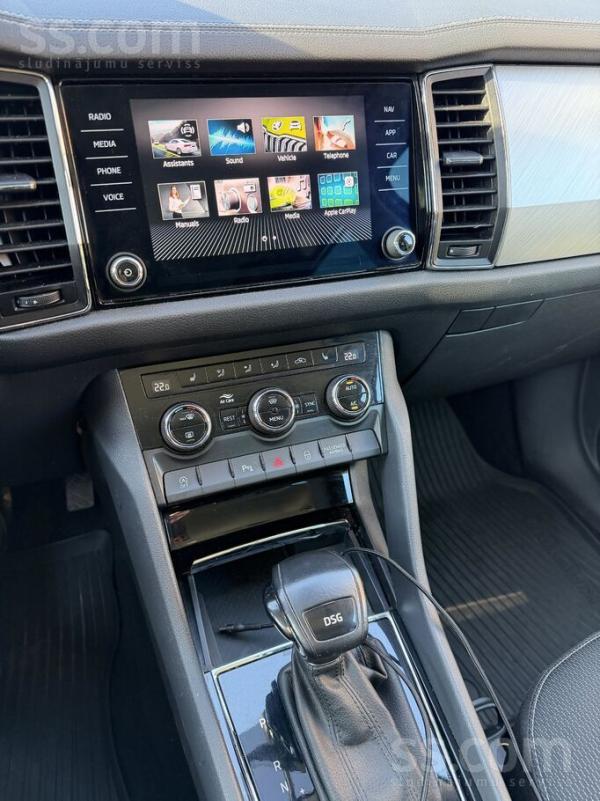 Серый Шкода Kodiaq 2022 в Бауска, объемом двигателя 2.00 л и пробегом 110 тыс. км за 22000 €, фото 6 на AUTOMOTO.COM.LV