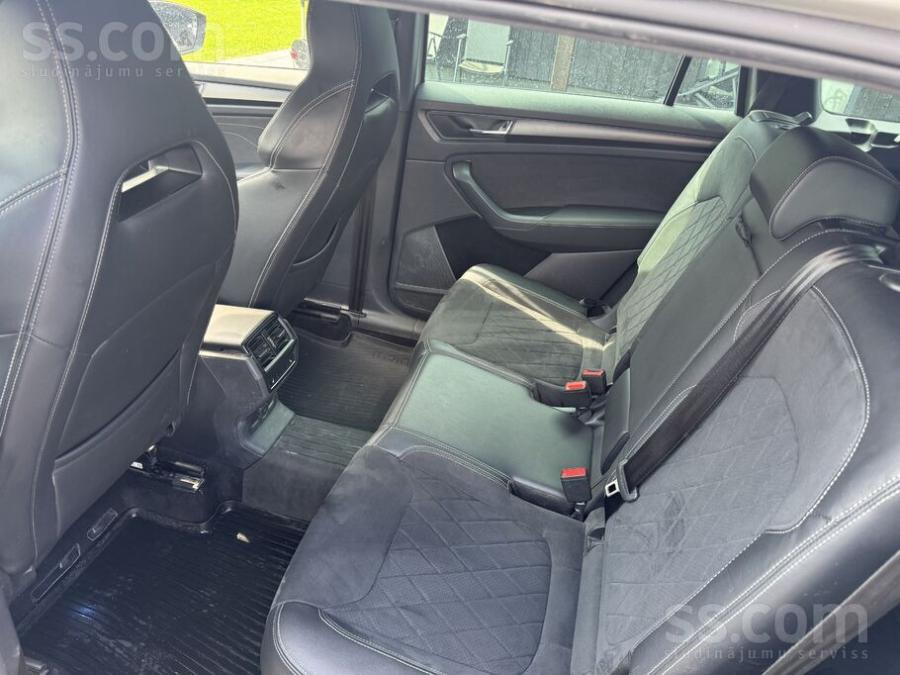 Pelēks Skoda Kodiaq 2022 Rīga, ar dzinēja tilpumu 1.50 L un nobraukumu 129 tūkst. km par 30000 €, foto 7 vietnē AUTOMOTO.COM.LV