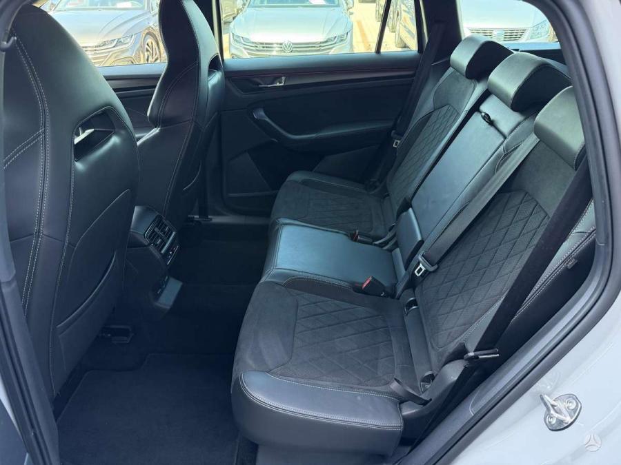Grey Skoda Kodiaq 2022 in Siauliai, with an engine capacity of 1.50 L and mileage of 215 thousand km for 22978 €, photo 25 on AUTOMOTO.COM.LV