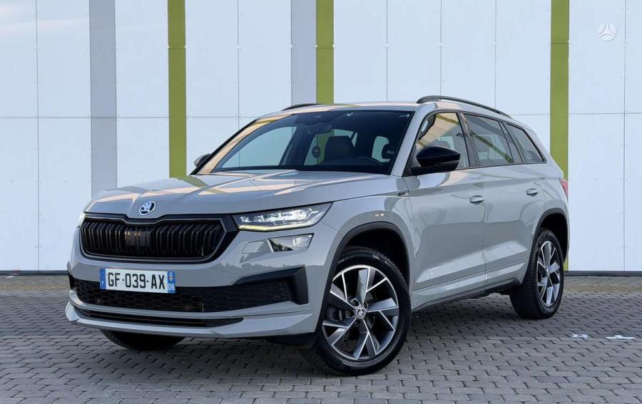 Серый Шкода Kodiaq 2022 в Таураге, объемом двигателя 1.97 л и пробегом 228 тыс. км за 21300 €, фото 1 на AUTOMOTO.COM.LV