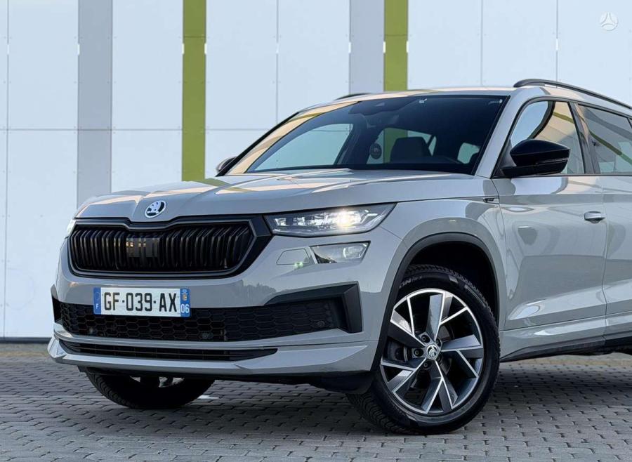 Серый Шкода Kodiaq 2022 в Таураге, объемом двигателя 1.97 л и пробегом 228 тыс. км за 21300 €, фото 8 на AUTOMOTO.COM.LV