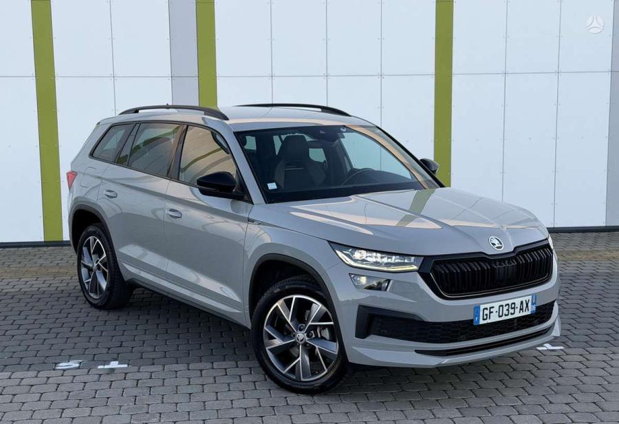 Серый Шкода Kodiaq 2022 в Таураге, объемом двигателя 1.97 л и пробегом 228 тыс. км за 21300 €, фото 9 на AUTOMOTO.COM.LV