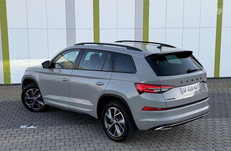 Серый Шкода Kodiaq 2022 в Таураге, объемом двигателя 1.97 л и пробегом 228 тыс. км за 21300 €, фото 18 на AUTOMOTO.COM.LV