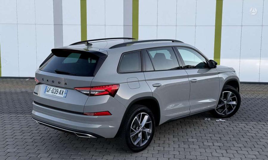 Серый Шкода Kodiaq 2022 в Таураге, объемом двигателя 1.97 л и пробегом 228 тыс. км за 21300 €, фото 19 на AUTOMOTO.COM.LV