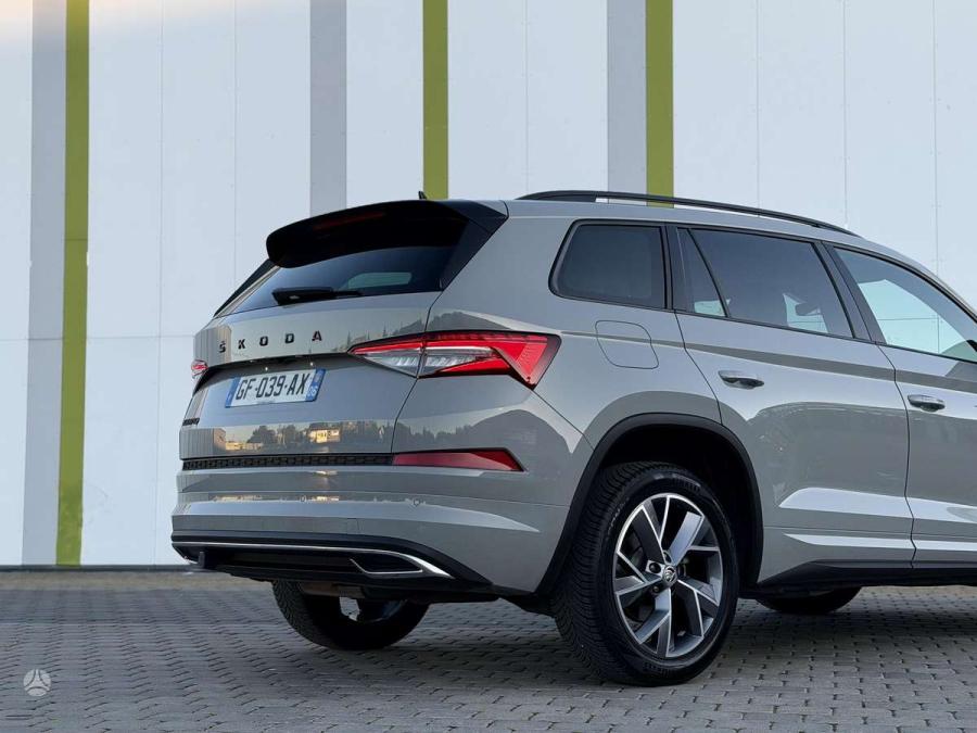Серый Шкода Kodiaq 2022 в Таураге, объемом двигателя 1.97 л и пробегом 228 тыс. км за 21300 €, фото 20 на AUTOMOTO.COM.LV