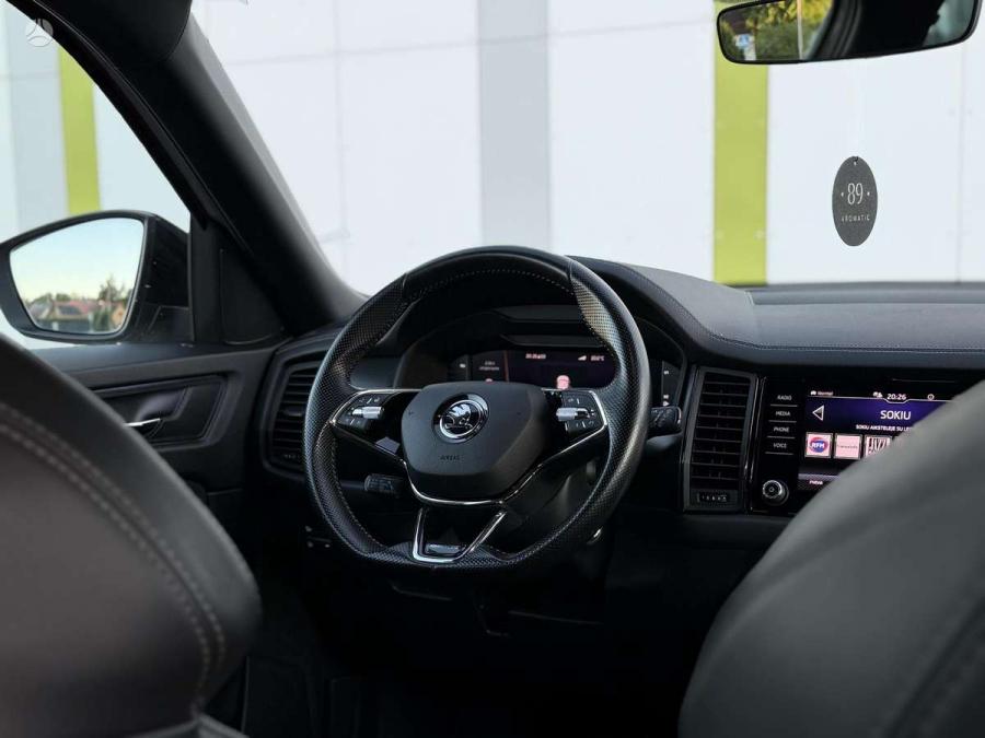 Серый Шкода Kodiaq 2022 в Таураге, объемом двигателя 1.97 л и пробегом 228 тыс. км за 21300 €, фото 29 на AUTOMOTO.COM.LV