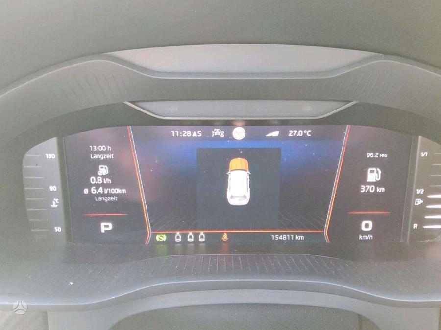 Pelēks Skoda Kodiaq 2022 Viļņa, ar dzinēja tilpumu 1.97 L un nobraukumu 155 tūkst. km par 27700 €, foto 8 vietnē AUTOMOTO.COM.LV