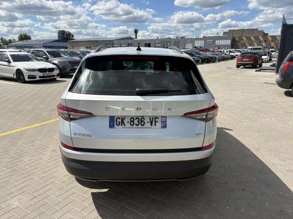 Grey Skoda Kodiaq 2022 in Taurage, with an engine capacity of 1.97 L and mileage of 200 thousand km for 17300 €, photo 6 on AUTOMOTO.COM.LV