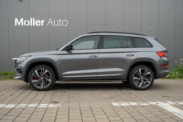 Pelēks Skoda Kodiaq 2022 Viļņa, ar dzinēja tilpumu 2.00 L un nobraukumu 151 tūkst. km par 33750 €, foto 5 vietnē AUTOMOTO.COM.LV