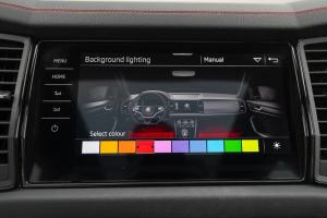 Pelēks Skoda Kodiaq 2022 Viļņa, ar dzinēja tilpumu 2.00 L un nobraukumu 151 tūkst. km par 33750 €, foto 26 vietnē AUTOMOTO.COM.LV