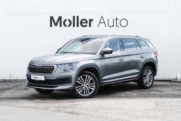 Pelēks Skoda Kodiaq 2022 Rīga, ar dzinēja tilpumu 2.00 L un nobraukumu 128 tūkst. km par 32550 €, foto 1 vietnē AUTOMOTO.COM.LV