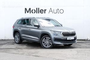 Grey Skoda Kodiaq 2022 in Riga, with an engine capacity of 2.00 L and mileage of 128 thousand km for 32550 €, photo 3 on AUTOMOTO.COM.LV