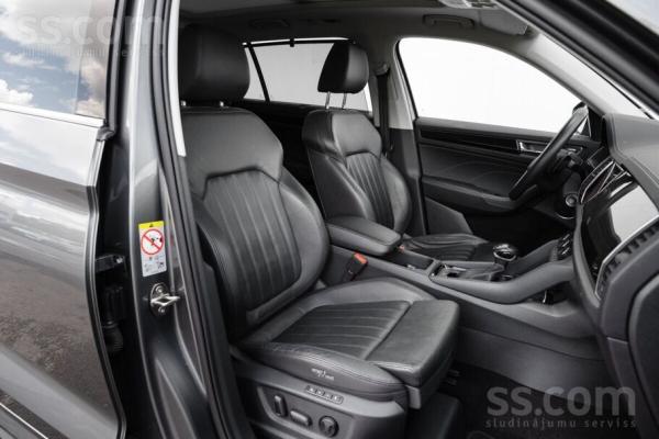 Pelēks Skoda Kodiaq 2022 Rīga, ar dzinēja tilpumu 2.00 L un nobraukumu 128 tūkst. km par 32550 €, foto 8 vietnē AUTOMOTO.COM.LV