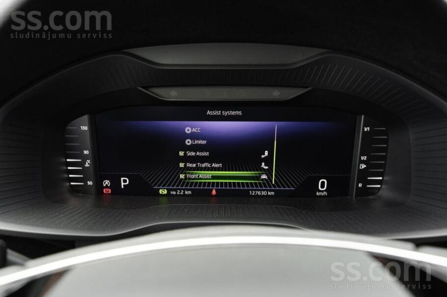 Grey Skoda Kodiaq 2022 in Riga, with an engine capacity of 2.00 L and mileage of 128 thousand km for 32550 €, photo 25 on AUTOMOTO.COM.LV