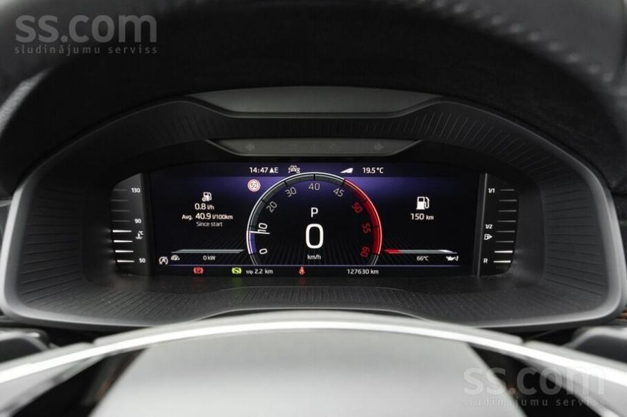Grey Skoda Kodiaq 2022 in Riga, with an engine capacity of 2.00 L and mileage of 128 thousand km for 32550 €, photo 26 on AUTOMOTO.COM.LV