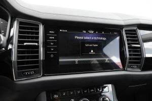 Grey Skoda Kodiaq 2022 in Riga, with an engine capacity of 2.00 L and mileage of 128 thousand km for 32550 €, photo 35 on AUTOMOTO.COM.LV