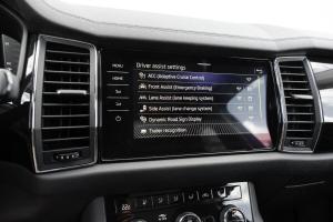 Grey Skoda Kodiaq 2022 in Riga, with an engine capacity of 2.00 L and mileage of 128 thousand km for 32550 €, photo 37 on AUTOMOTO.COM.LV