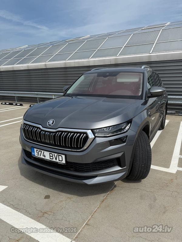 Серый Шкода Kodiaq 2022 в Таллин, объемом двигателя 2.00 л и пробегом 97 тыс. км за 35900 €, фото 2 на AUTOMOTO.COM.LV