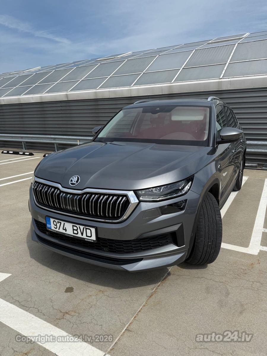 Pelēks Skoda Kodiaq 2022 Tallina, ar dzinēja tilpumu 2.00 L un nobraukumu 97 tūkst. km par 35900 €, foto 3 vietnē AUTOMOTO.COM.LV