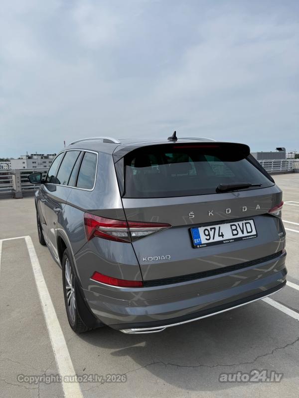 Серый Шкода Kodiaq 2022 в Таллин, объемом двигателя 2.00 л и пробегом 97 тыс. км за 35900 €, фото 3 на AUTOMOTO.COM.LV
