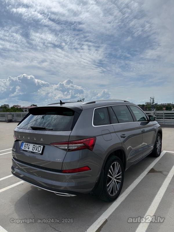 Серый Шкода Kodiaq 2022 в Таллин, объемом двигателя 2.00 л и пробегом 97 тыс. км за 35900 €, фото 4 на AUTOMOTO.COM.LV
