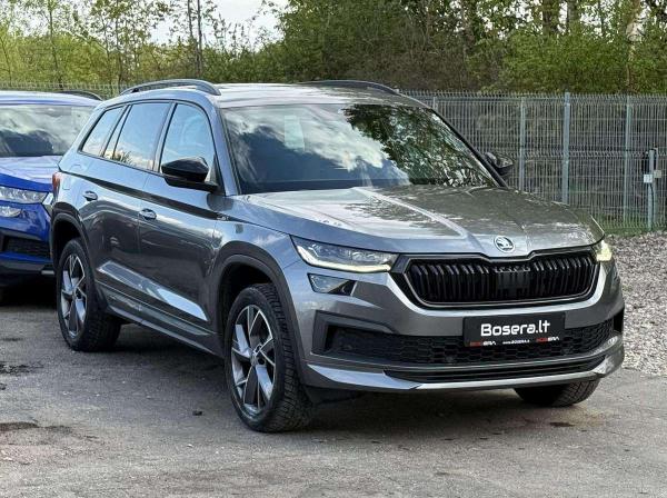 Pelēks Skoda Kodiaq 2022 Viļņa, ar dzinēja tilpumu 1.50 L un nobraukumu 194 tūkst. km par 24990 €, foto 1 vietnē AUTOMOTO.COM.LV