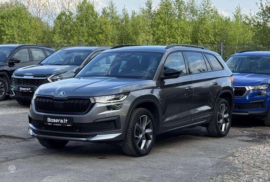 Серый Шкода Kodiaq 2022 в Вильнюс, объемом двигателя 1.50 л и пробегом 194 тыс. км за 24990 €, фото 4 на AUTOMOTO.COM.LV