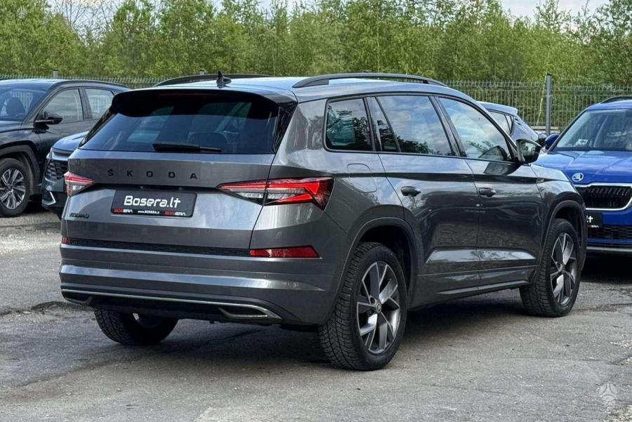 Серый Шкода Kodiaq 2022 в Вильнюс, объемом двигателя 1.50 л и пробегом 194 тыс. км за 24990 €, фото 8 на AUTOMOTO.COM.LV