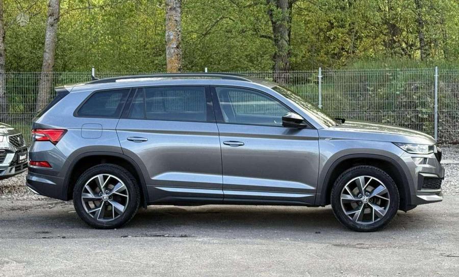 Серый Шкода Kodiaq 2022 в Вильнюс, объемом двигателя 1.50 л и пробегом 194 тыс. км за 24990 €, фото 9 на AUTOMOTO.COM.LV