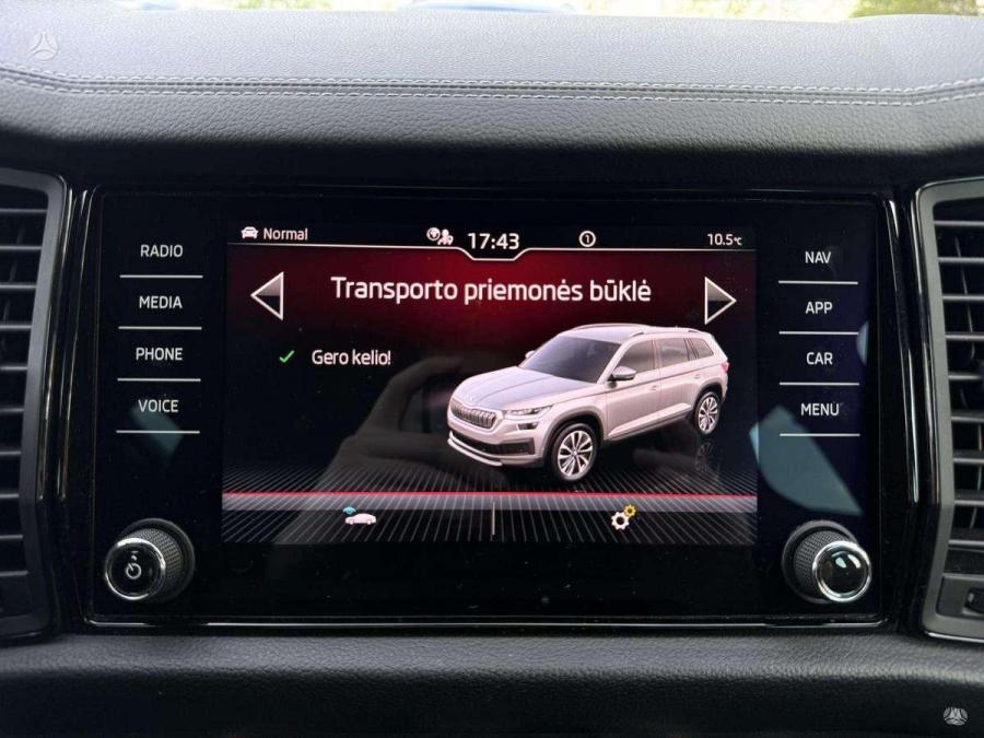Серый Шкода Kodiaq 2022 в Вильнюс, объемом двигателя 1.50 л и пробегом 194 тыс. км за 24990 €, фото 35 на AUTOMOTO.COM.LV