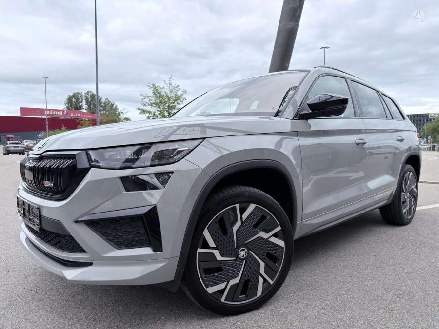 Серый Шкода Kodiaq 2022 в Вильнюс, объемом двигателя 1.98 л и пробегом 124 тыс. км за 30700 €, фото 1 на AUTOMOTO.COM.LV
