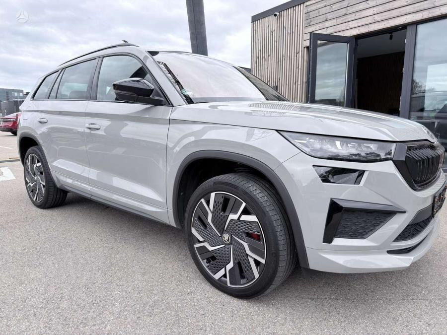 Серый Шкода Kodiaq 2022 в Вильнюс, объемом двигателя 1.98 л и пробегом 124 тыс. км за 30700 €, фото 3 на AUTOMOTO.COM.LV