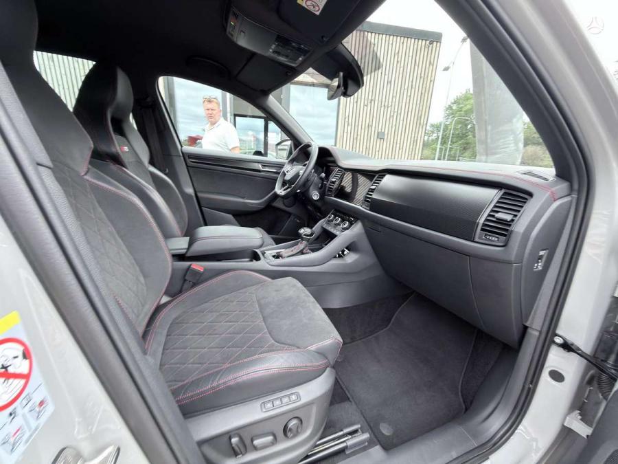 Серый Шкода Kodiaq 2022 в Вильнюс, объемом двигателя 1.98 л и пробегом 124 тыс. км за 30700 €, фото 11 на AUTOMOTO.COM.LV