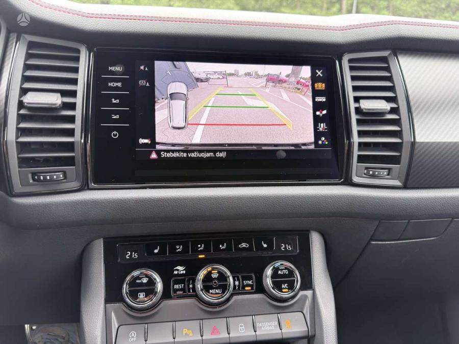 Серый Шкода Kodiaq 2022 в Вильнюс, объемом двигателя 1.98 л и пробегом 124 тыс. км за 30700 €, фото 15 на AUTOMOTO.COM.LV