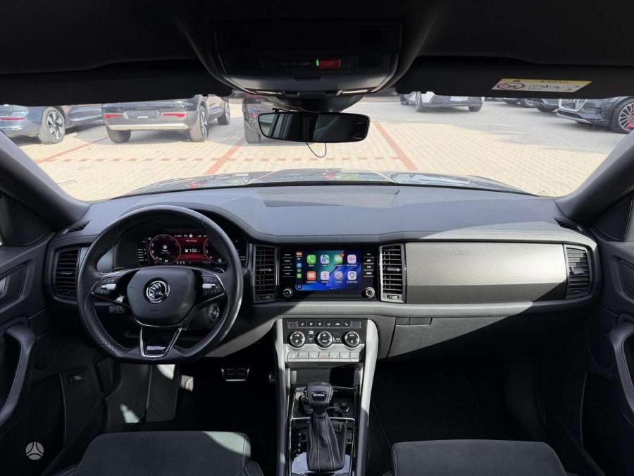 Pelēks Skoda Kodiaq 2022 Šauļi, ar dzinēja tilpumu 1.50 L un nobraukumu 178 tūkst. km par 26990 €, foto 15 vietnē AUTOMOTO.COM.LV